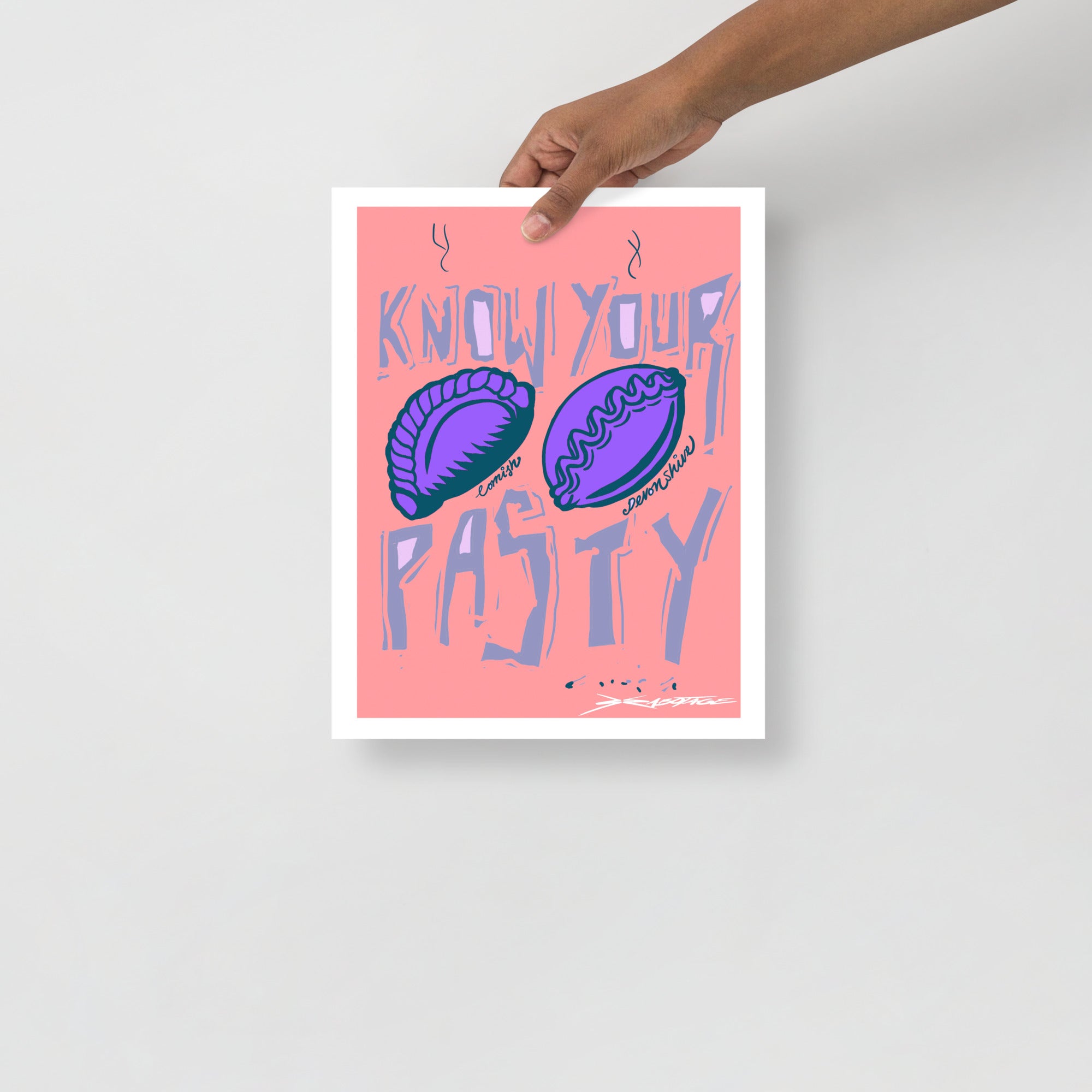 Know your Pasty - Pink - Print – Szabotage